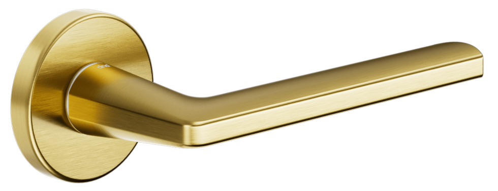 Ручки дверные DND LUCE-P матовая латунь